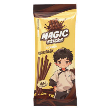 KBV - Magic Sticks Chocolate 60g - LatFood